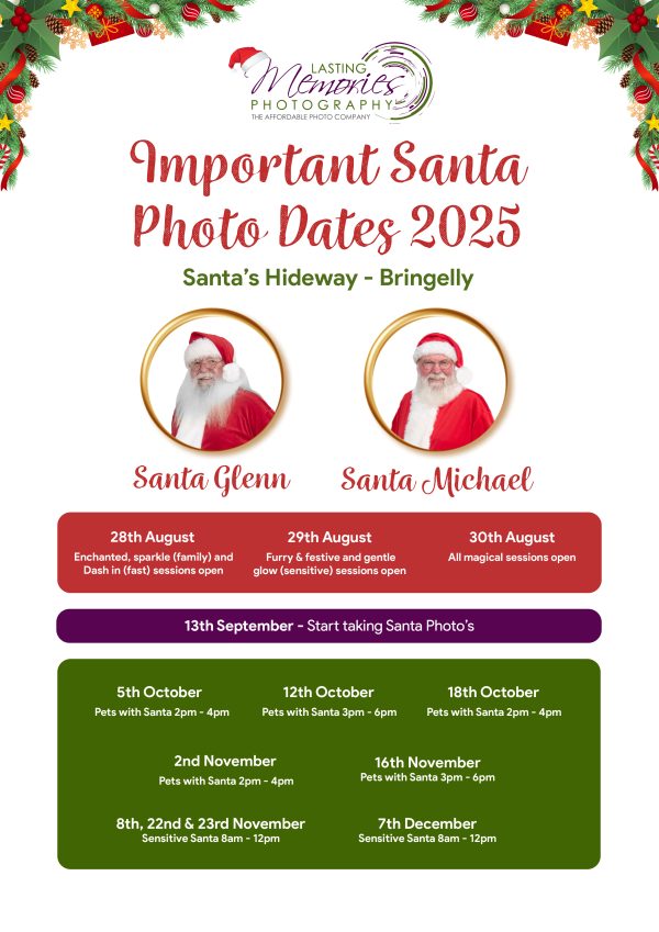 Santa Photos Hideaway – Lasting Memories Photography